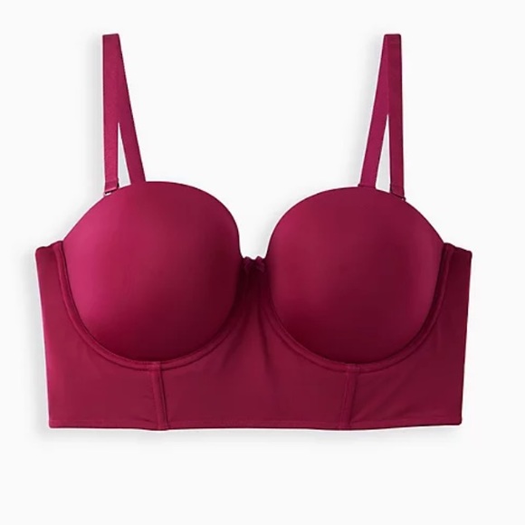 torrid | Intimates & Sleepwear | Torrid Strapless Pushup Longline ...